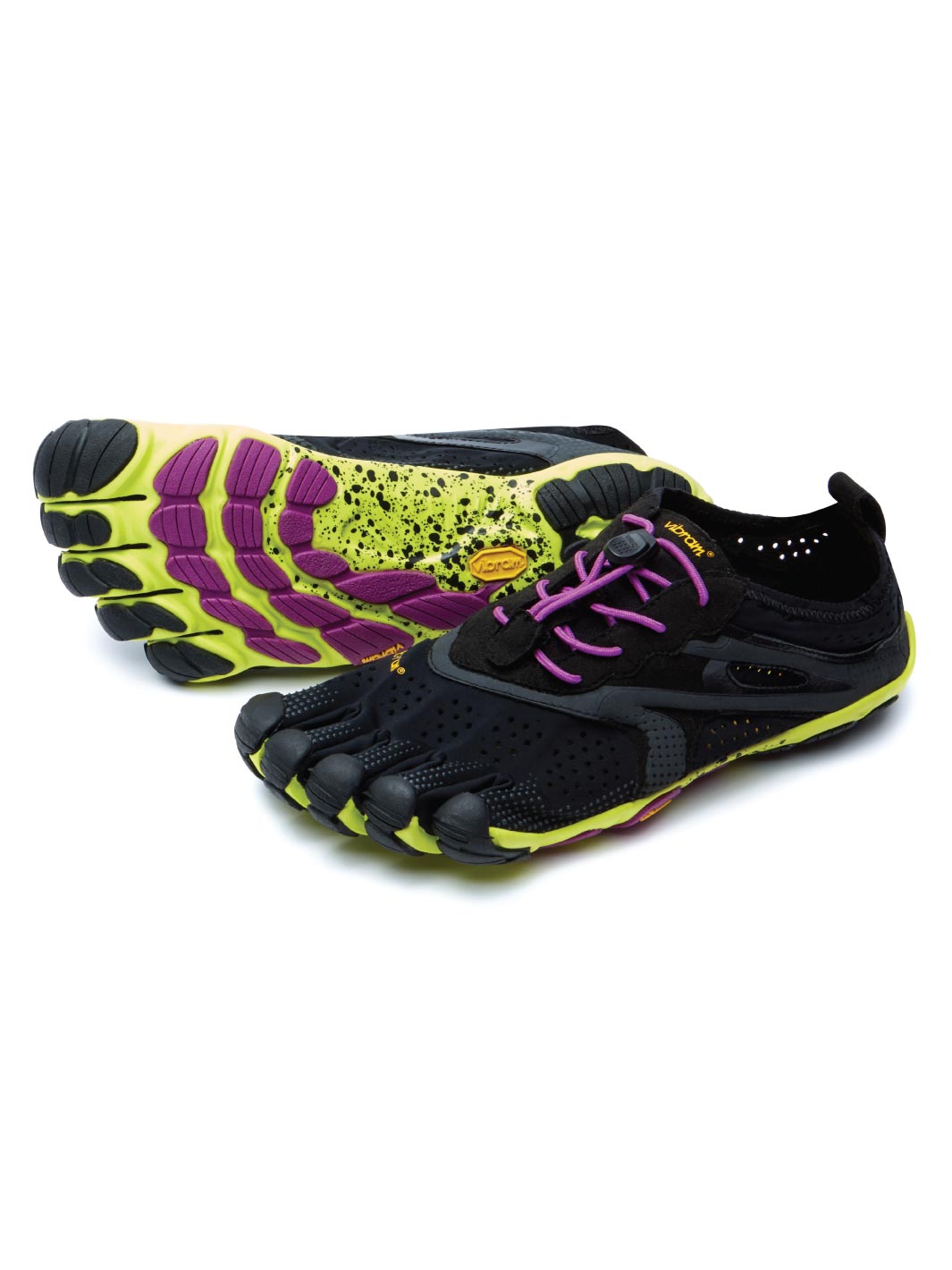 Vibram V-Run Womens - Black/Purple – Barefootinc AU